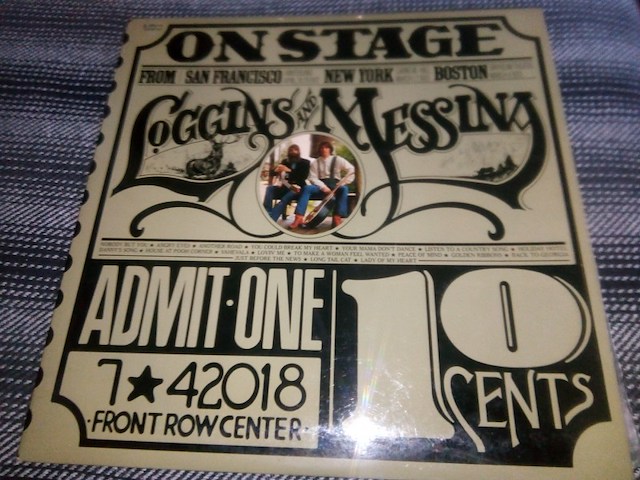 LOGGINS AND MESSINA - ON STAGE 2lp