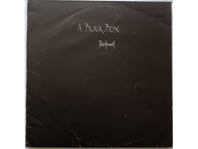 PETER  HAMMILL  -  A  BLACK  BOX  ( U.K. Press )