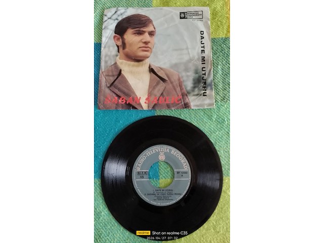 SABAN SAULIC 1970 - DAJTE MI UTJEHU