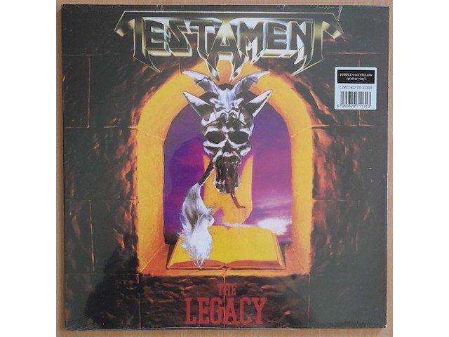 Testament – The Legacy US 2024 NOVO COLOR VINYL