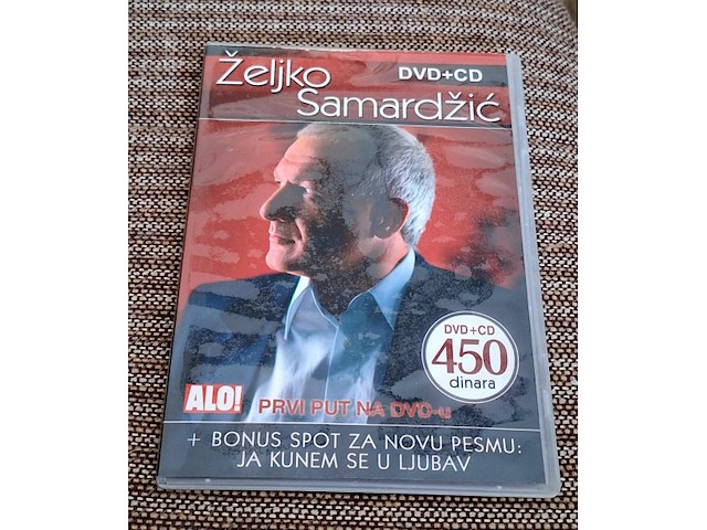 CD-DVD-ŽELJKO SAMARDŽIĆ-UŽIVO KONCERT-ORIGINAL
