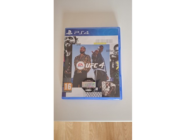 UFC 4 za PS4 disk