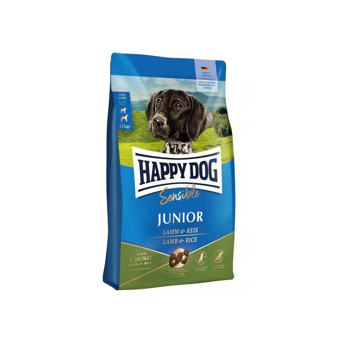 Happy Dog Sensible: Hrana za mlade pse Junior, jagnjetina i pirinač