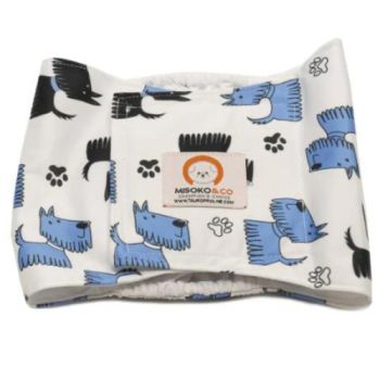 Misoko&Co: Perive pelene za mužijake Diapers Reusable Male, S-M