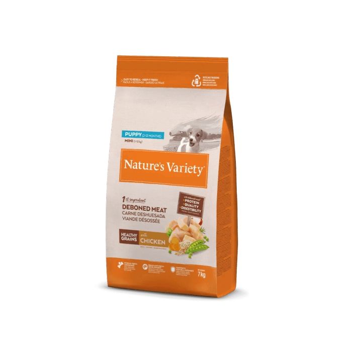 Nature’s Variety Healthy Grain: Hrana za štence Puppy Mini, Piletina