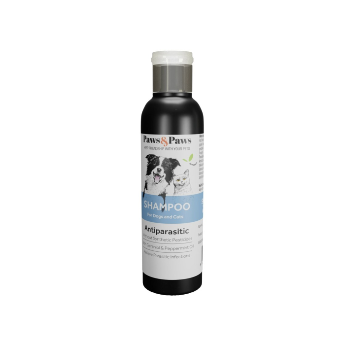 Paws and Paws: Prirodni ektoantiparazitski šampon Antiparasitic, 250 ml