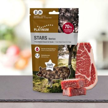 Platinum: Poslastica za pse sa mangulicom Stars Iberico, 185 gr