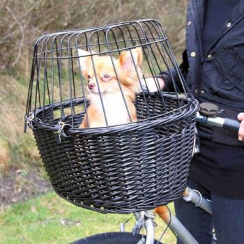 Trixie: Pletena korpa za transport Dog Bicycle Basket