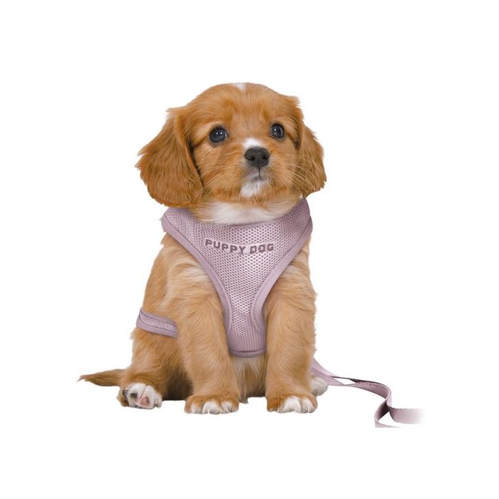 Trixie: Povodac i am za štence Puppy Soft Harness Lilac