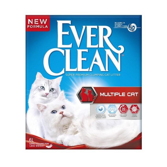 Ever Clean: Super Premium jako grudvajući posip za više mačaka Multiple Cat