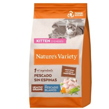 Nature’s Variety Healthy Grain: Hrana za mačiće Kitten, Bela riba