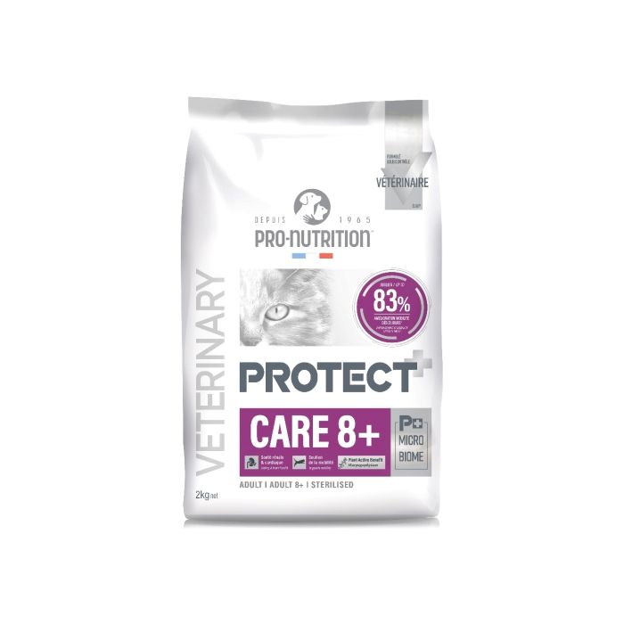 Pro Nutrition Protect: Veterinarska hrana za mačke Care 8+, 2 kg