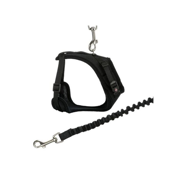 Trixie: Am i povodac za mačke Mesh Y-Harness Black