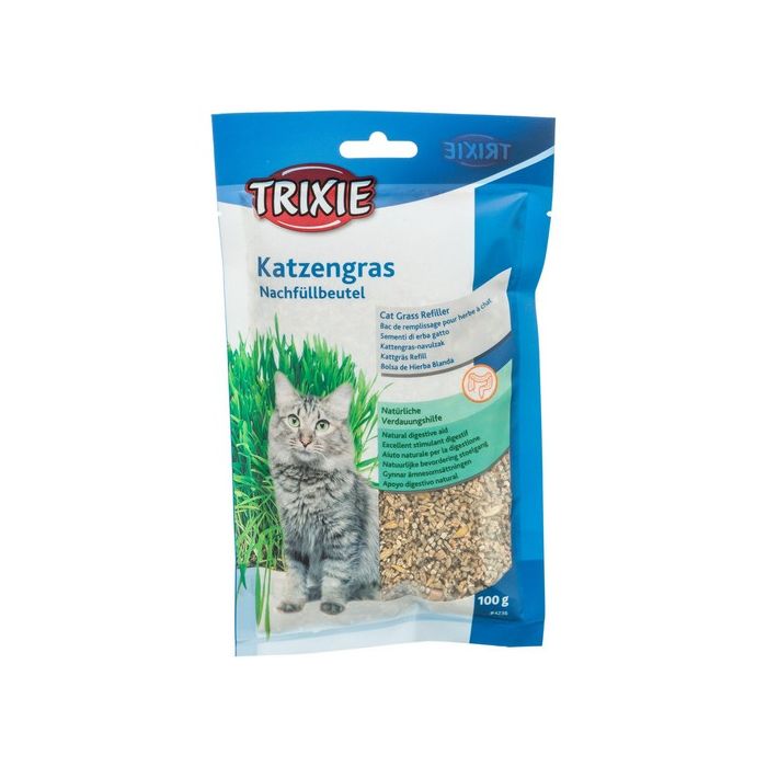 Trixie: Mačja trava u kesici Cat Grass, 100 gr