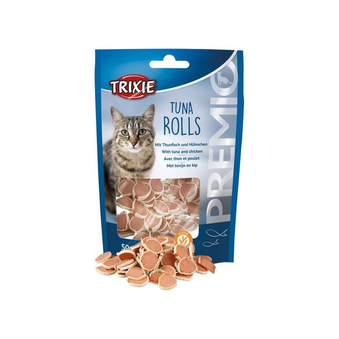 Trixie: Poslastica za mace sa piletinom i tunom Tuna Rolls, 50 gr