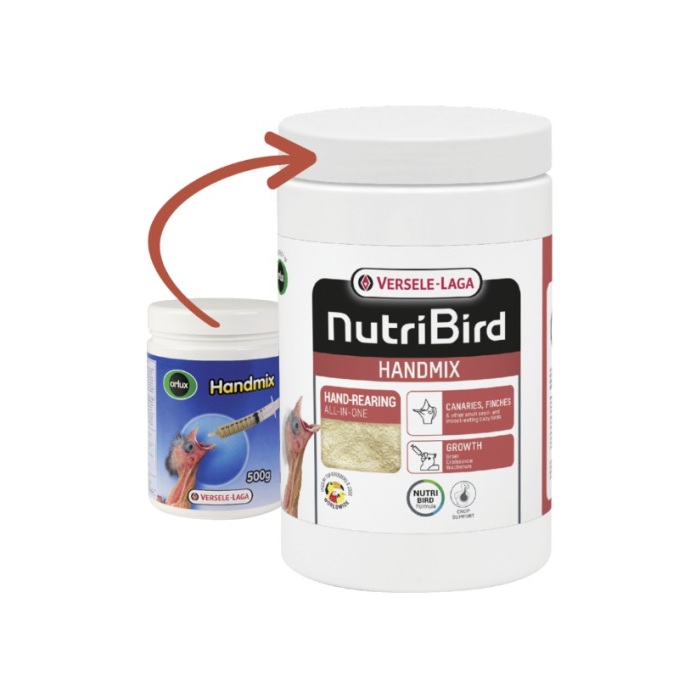 Nutri Bird: Hrana za ručno hranjenje svih vrsta ptica Handmix, 500 gr