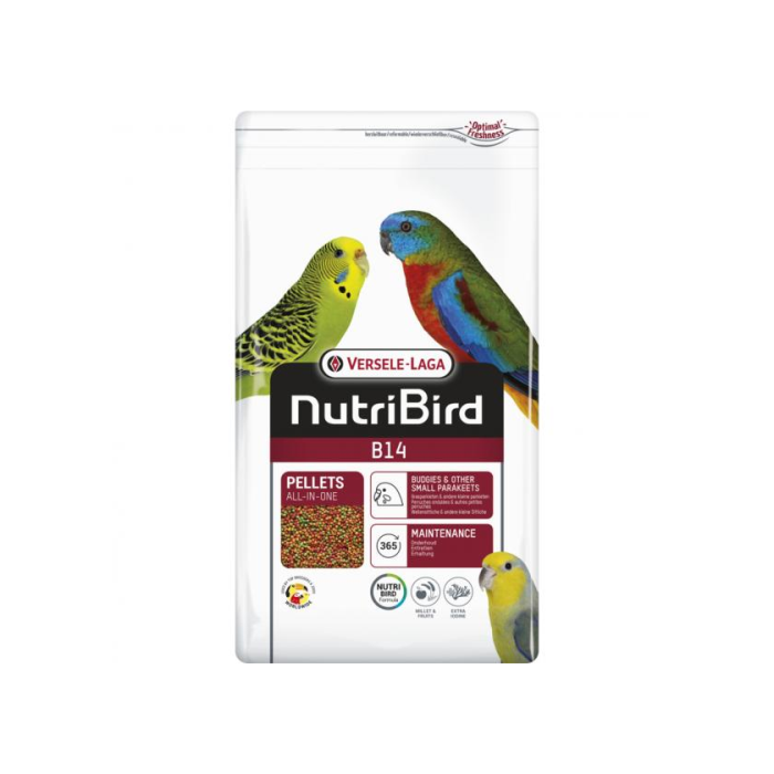 Nutri Bird: Peletirana hrana namenjena malim papagajima B14