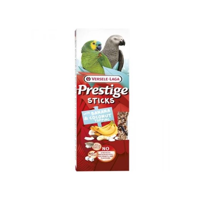 Prestige: Poslastica za velike papagaje Sticks, 2 kom