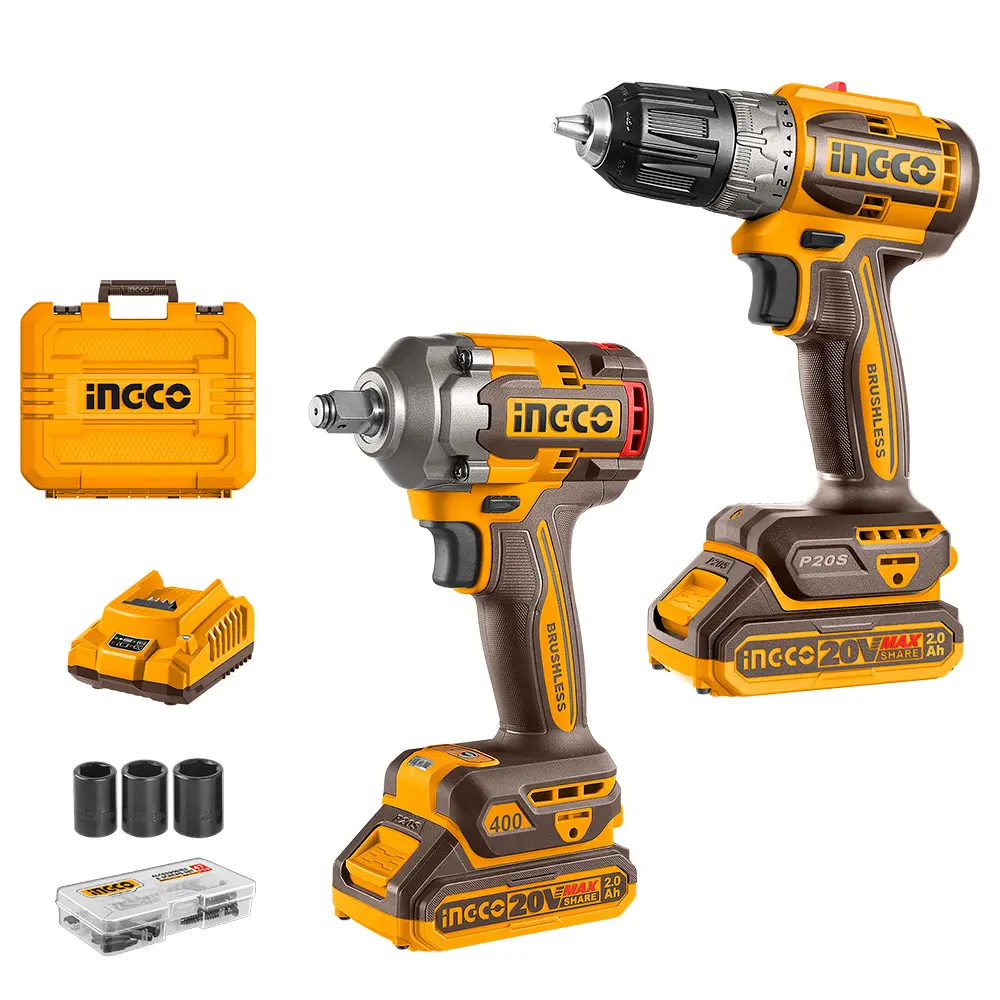 NETO MO CKLI20275E AKU SET (BUŠ 66NM + ODV 400NM) SUPER INGCO