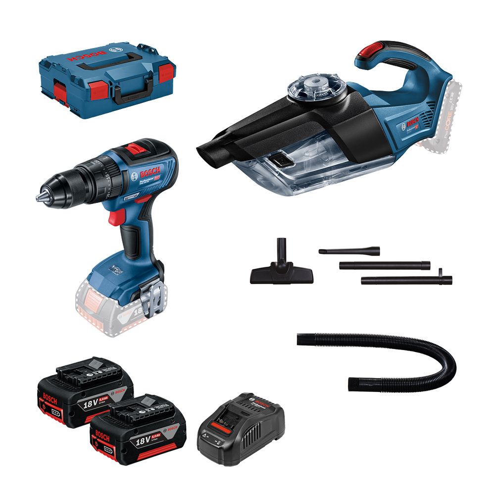 0615990M44 SET ALATA GSB18V-50+GAS 18V-1 BOSCH