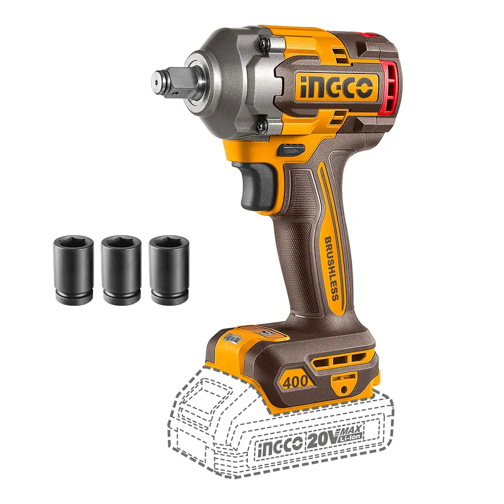 CIWLI20401 AKU UDARNI ODVIJAČ 1/2″ 400NM SOLO SUPER INGCO