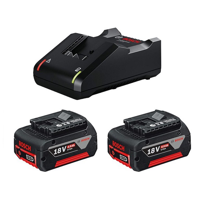 1600A019S0 STARTER SET GAL 18V-40 18V 2X 4Ah BOSCH