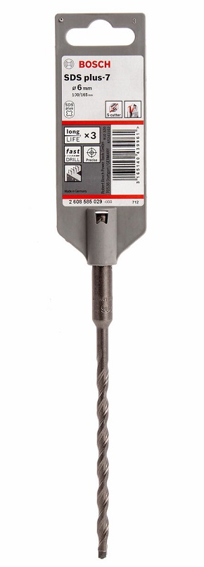 2.608.585.029 HAMER BURGIJA SDS PLUS 76X165 BOSCH