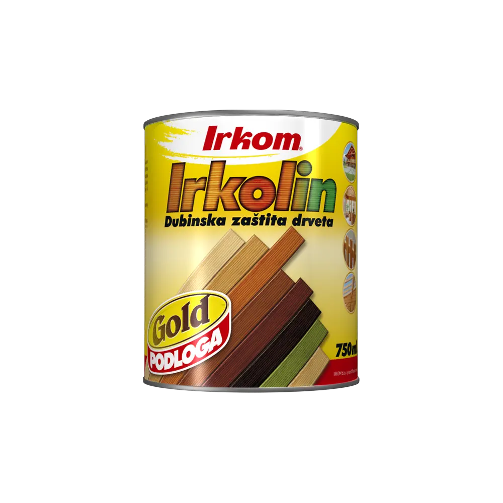 IRKOLIN GOLD MAHAGONI O.75L