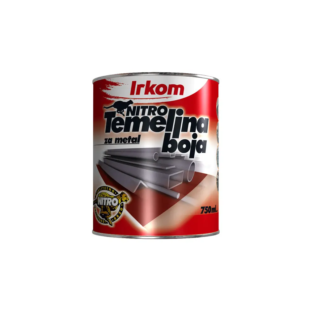 NITRO TEM BOJA SIVA 0.75L IRKOM