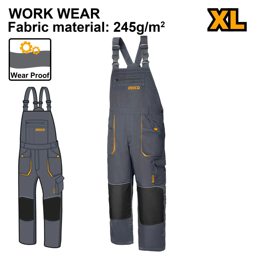 WUCT8033.XL RADNE PANTALONE SA TREGERIMA VEL XL SUPER INGCO