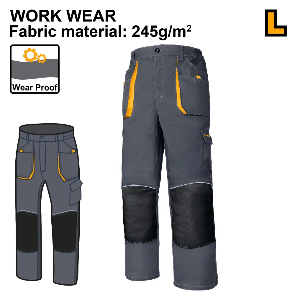 WUCT8022.L RADNE PANTALONE VELIČINA L SUPER INGCO