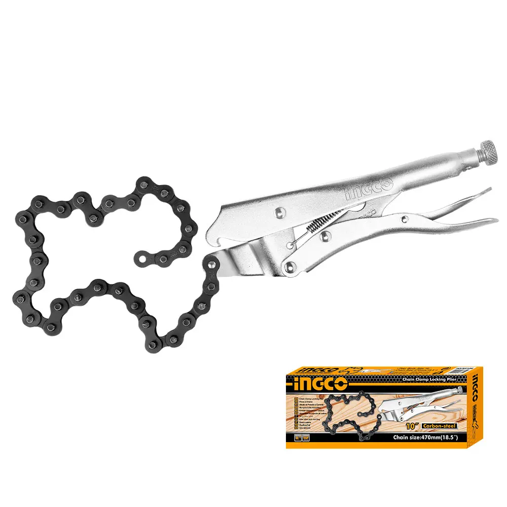 HCLP0210 KLEŠTA SA LANCEM 10″ (LANAC 470MM) INGCO