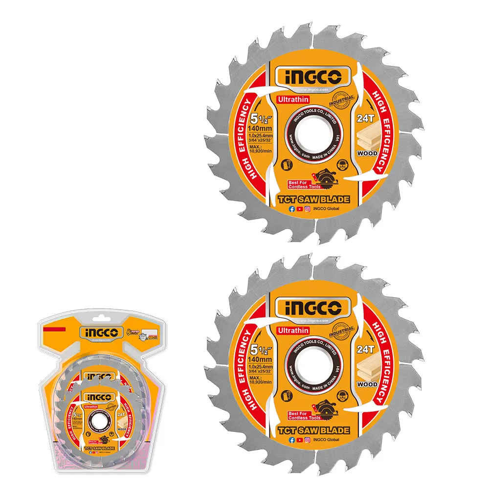 TSB1403 LIST TESTERE ZA DRVO 2/1 24 ZUBA 140MM INGCO