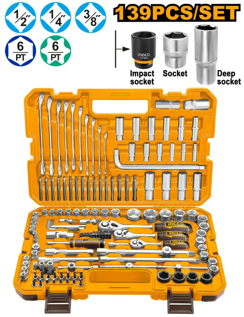 HKTHP21391 SET ALATA U KOFERU 139/1 INGCO