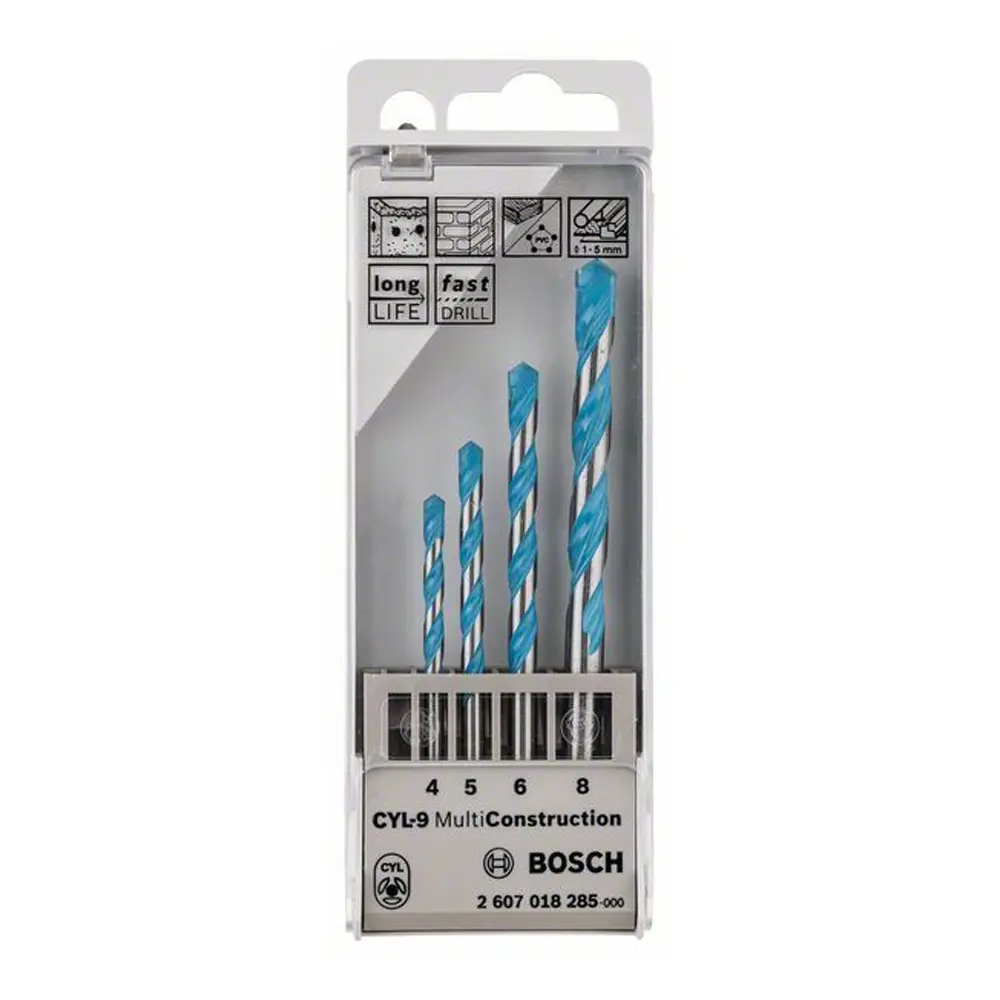 2607018285 BURGIJA SET 4,5,6 MULTI CONSTR. BOSCH