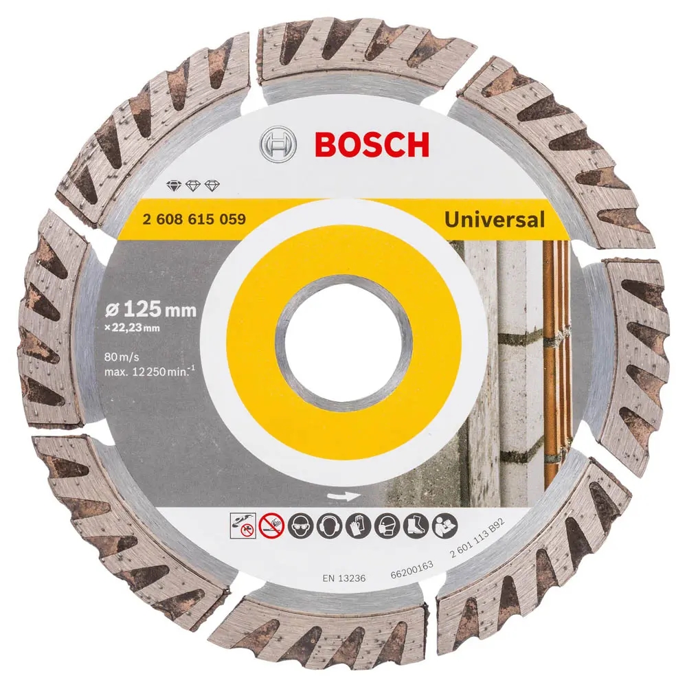 2608615060 DIJAMANT PLOČA 125 STANDARD UNIVERSAL BOSCH