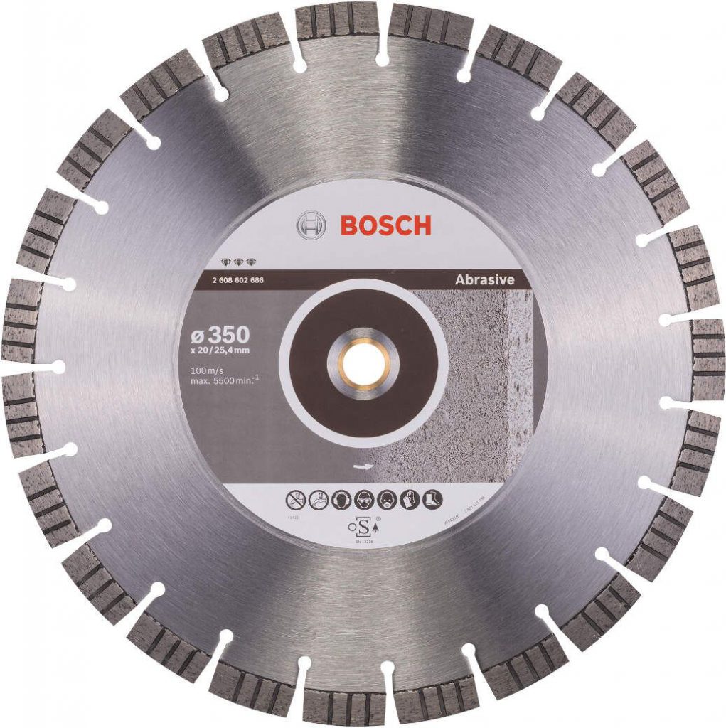 2608602686 DIJ PLOČA BESTFOR ABRASIVE 350X20/25 BOSCH