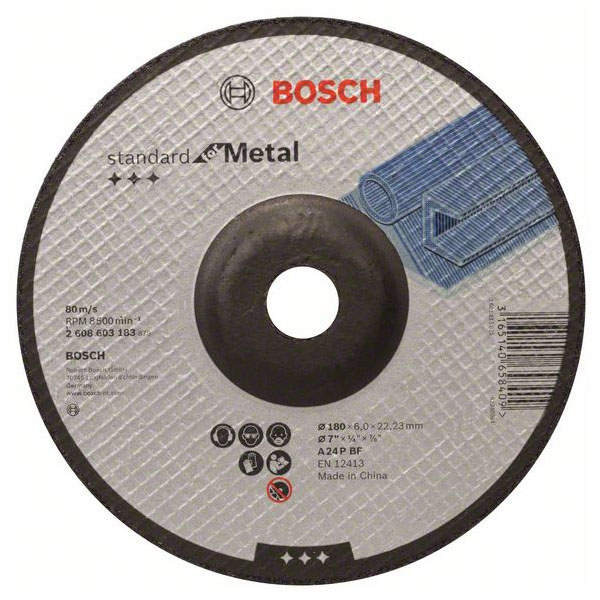 2.608.603.184 BRUSNA PLOČA METAL 230X6 BOSCH