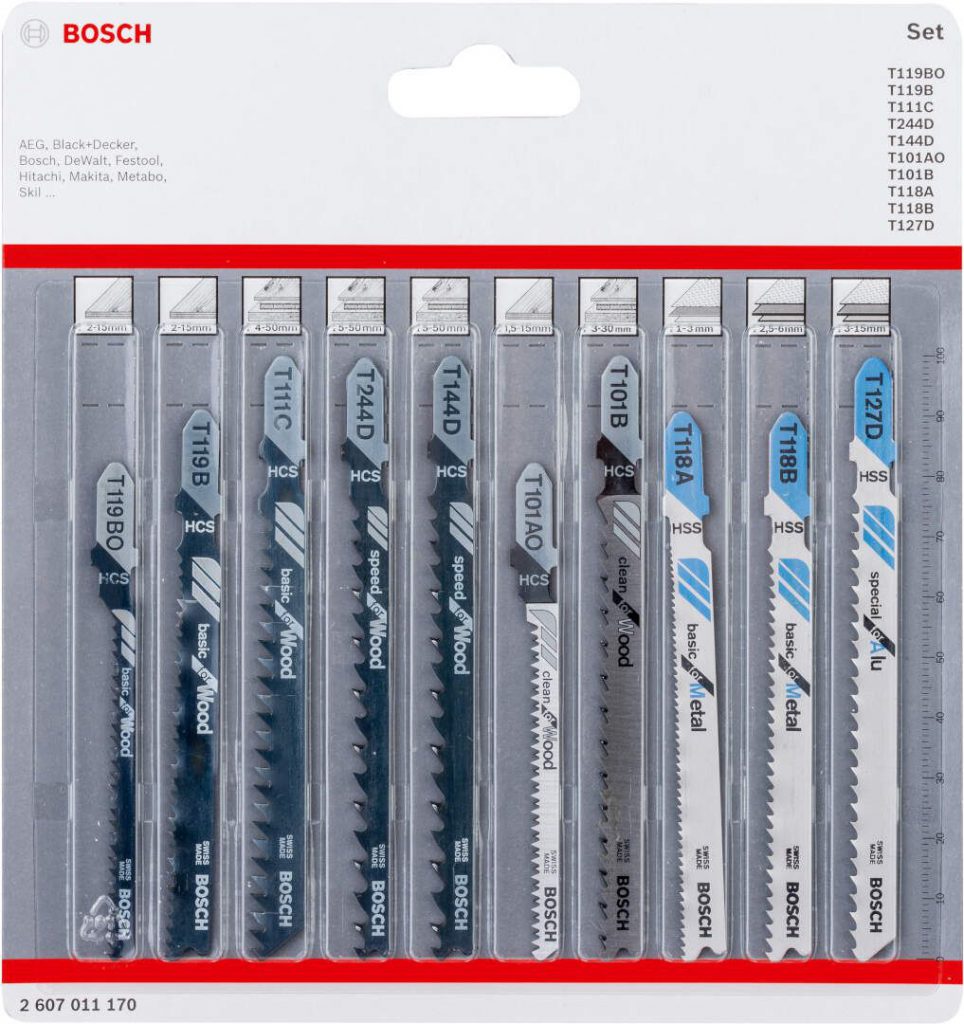 2607011170 10-DELNI SET UBOD. DRVO METAL BOSCH