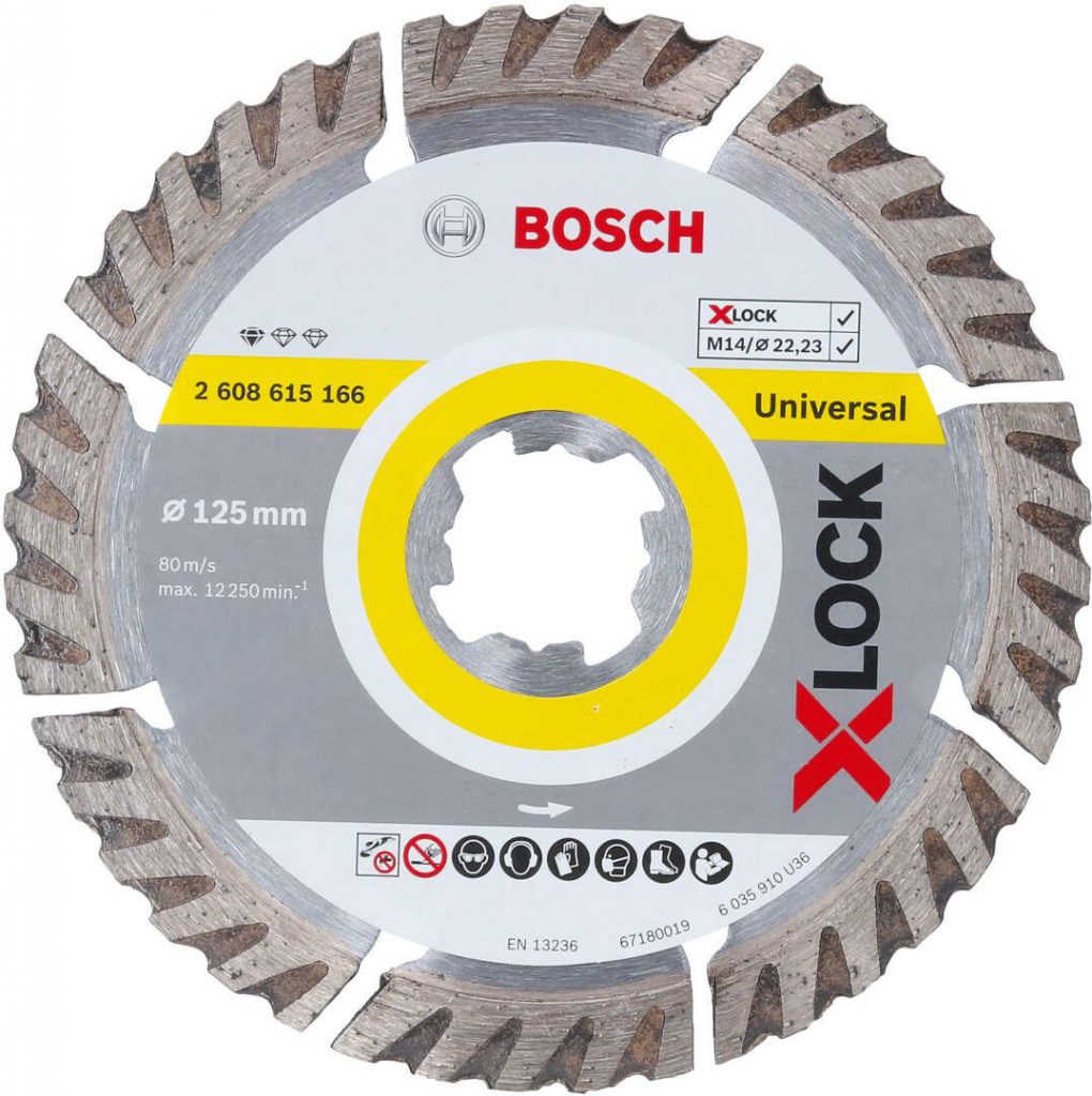 2608615166 X-LOCK DIJAMANT PLOČA 125X1 BOSCH