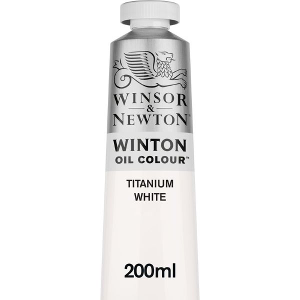 W&N Winton WN WINTON OIL COLOUR 200ML TITANIUM WHITE