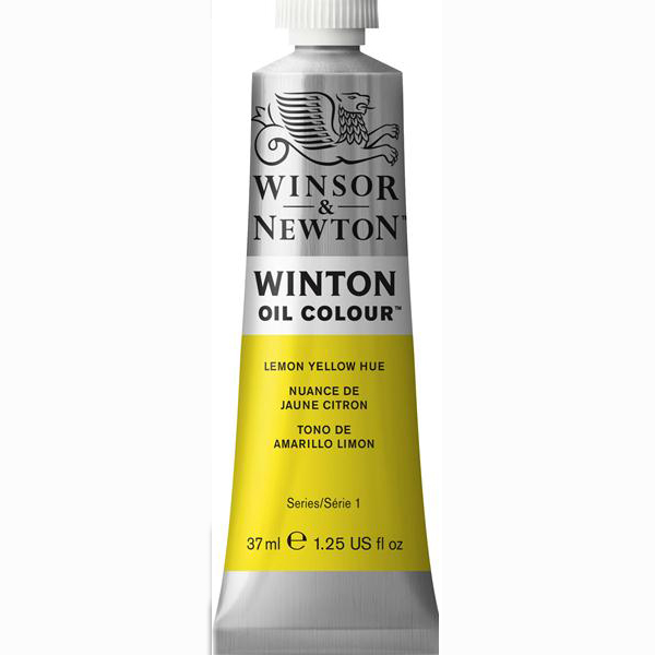 W&N Winton WN WINTON OIL COLOUR 37ML LEMON YELLOW HUE