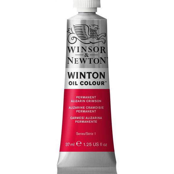 W&N Winton WN WINTON OIL COLOUR 37ML PERMANENT ALIZARIN CRIMSON