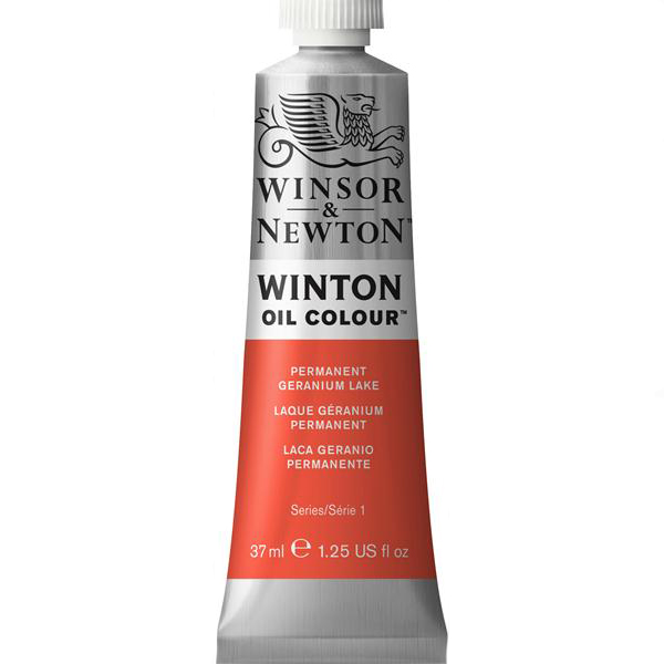 W&N Winton WN WINTON OIL COLOUR 37ML PERMANENT GERANIUM LAKE