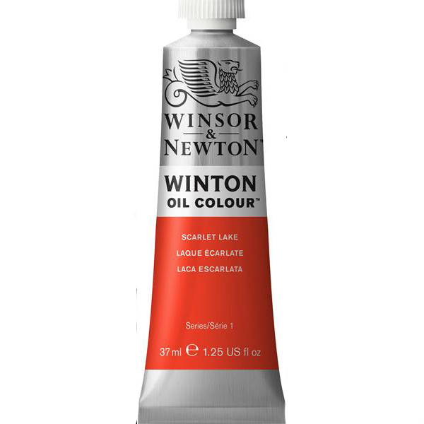 W&N Winton WN WINTON OIL COLOUR 37ML SCARLET LAKE