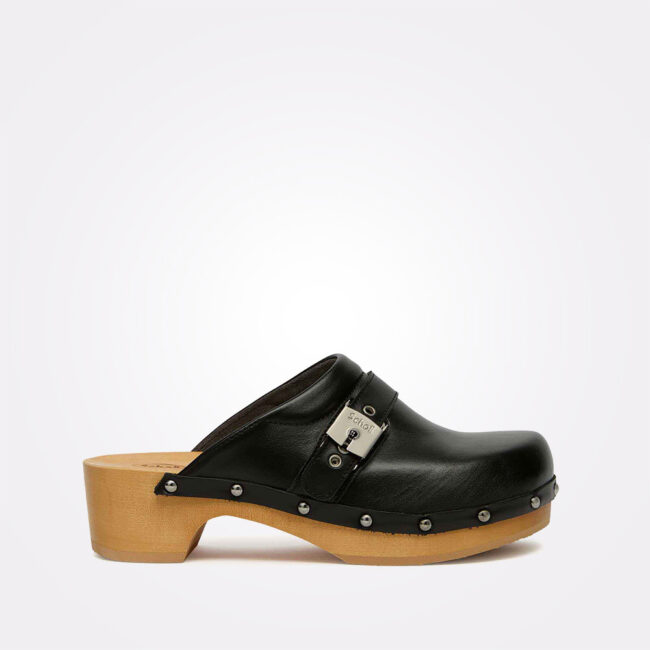 Scholl Pescura Clog 50 Black/Honey