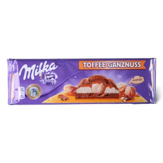 Čokolada MILKA Toffee nuts 300g