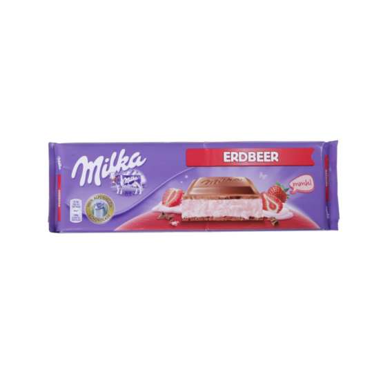Čokolada MILKA strawberry 300g