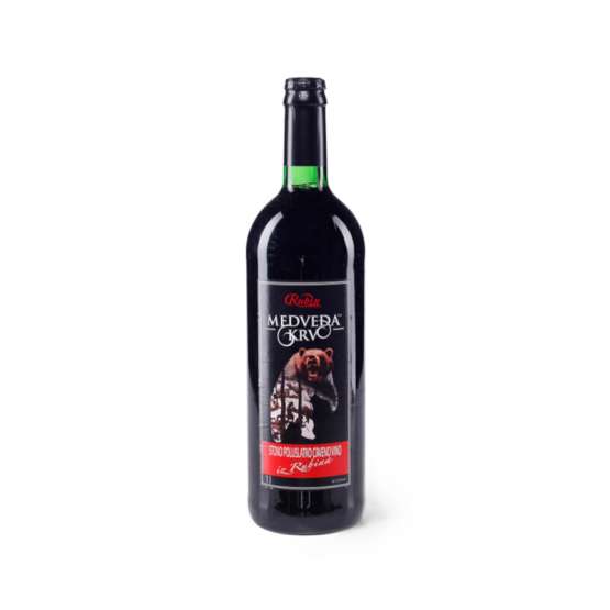 Vino crno MEDVEDJA KRV RUBIN 1l