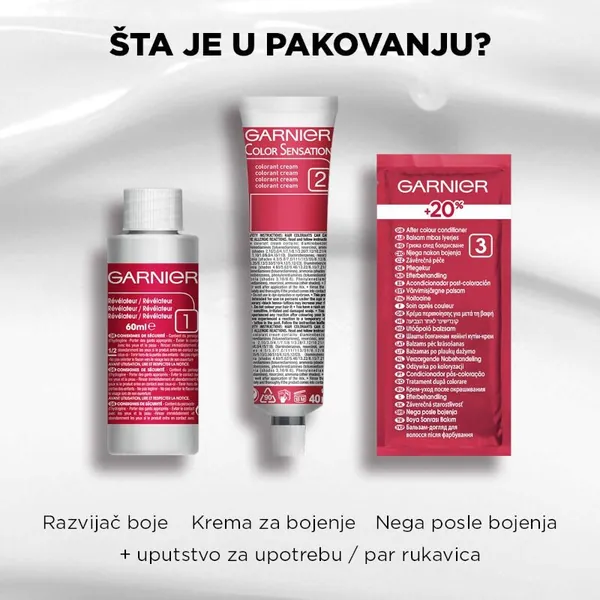 Farba za kosu GARNIER COLOR SENSATION 3.0 Prestige brown